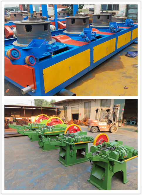 water cooling wire drawing machine for nails making - Nail Making ...